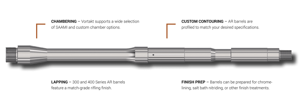 Vortakt AR Barrels | Barrel Blanks and Semi-Finished Barrels